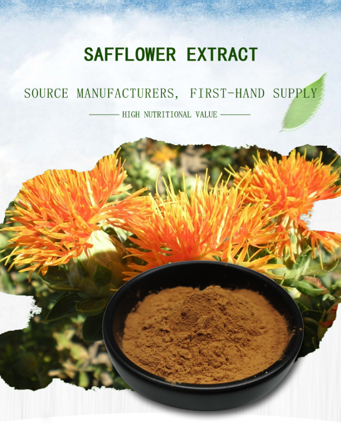 99% Safflower Extract Womens Health Supplement Red Powder