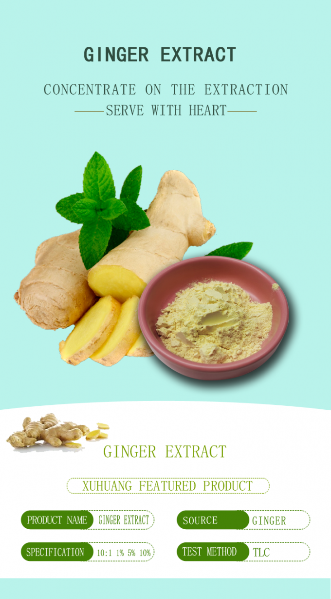 Water Soluble Gingerol 1% - 5% Mens Health Supplement Ginger Extract Powder