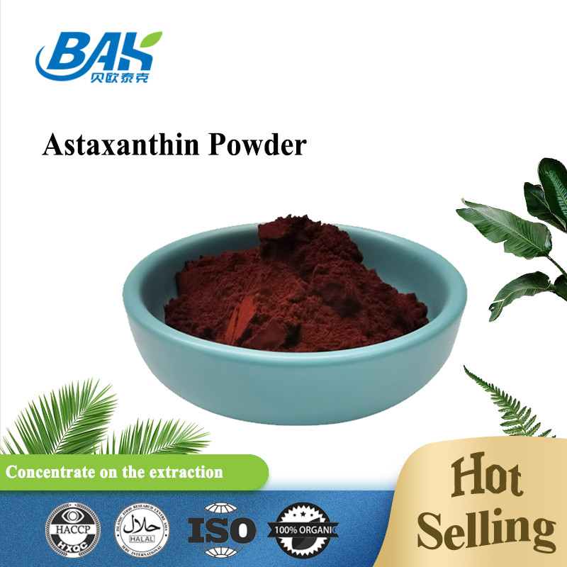 CAS 472-61-7 Natural Cosmetic Ingredients Red Astaxanthin Powder